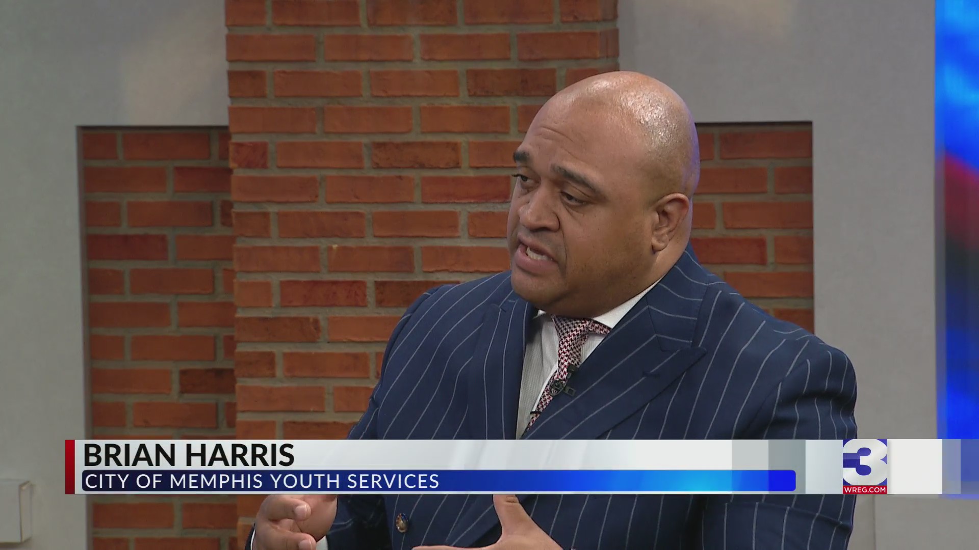 Interview with Brian Harris, City of Memphis Youth Services – WREG.com