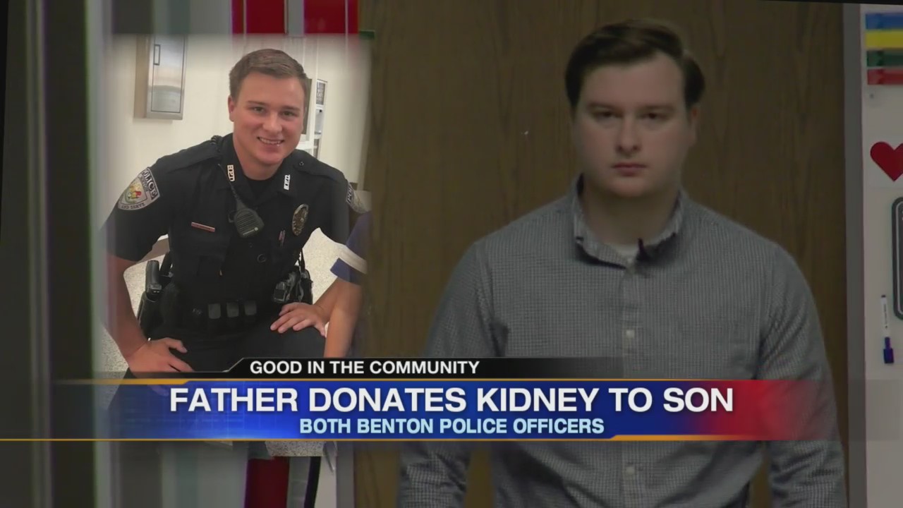 Benton police officers become inseparable through kidney donation ...