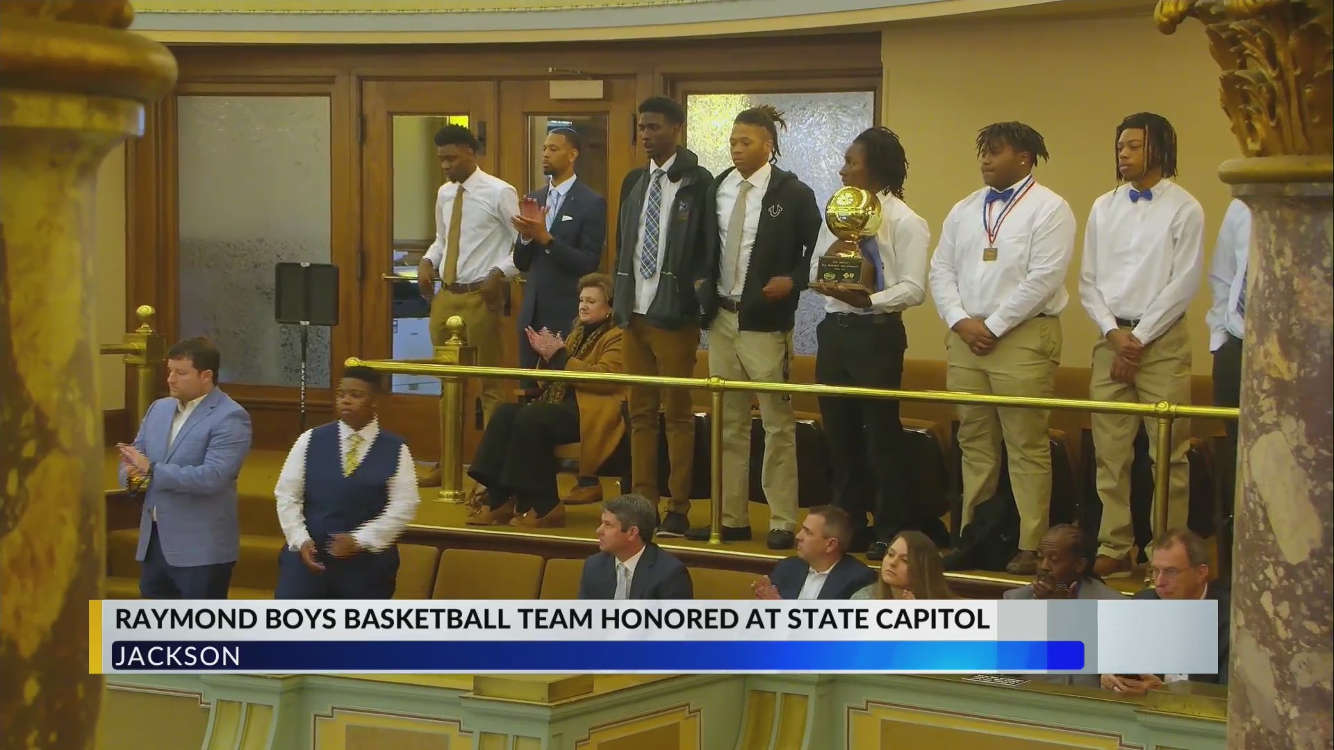Mississippi high school basketball teams honored at State Capitol – WJTV