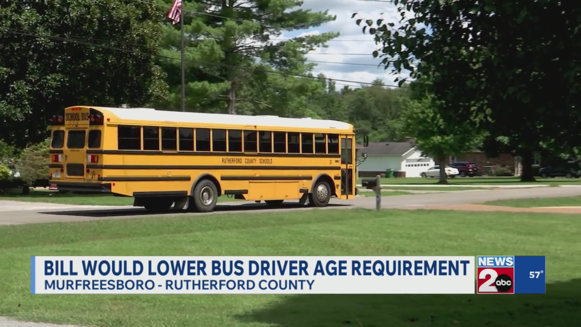 Bill would lower bus driver age requirement – WKRN News 2