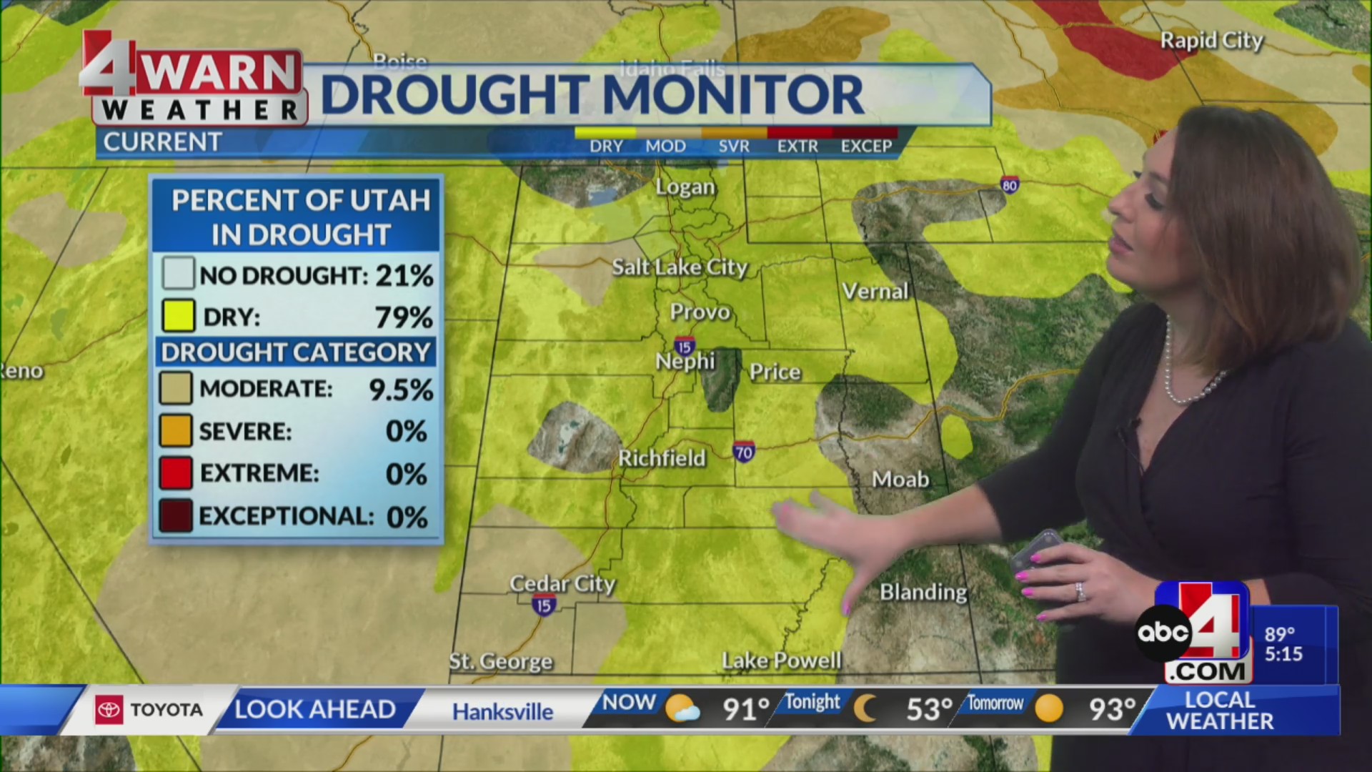 More heat, sunshine, and near record highs expected – ABC4 Utah