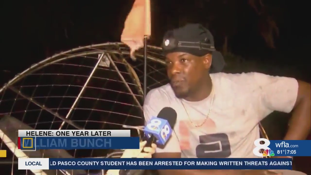 Civilian rescuer reflects on Hurricane Helene, one year later – WFLA