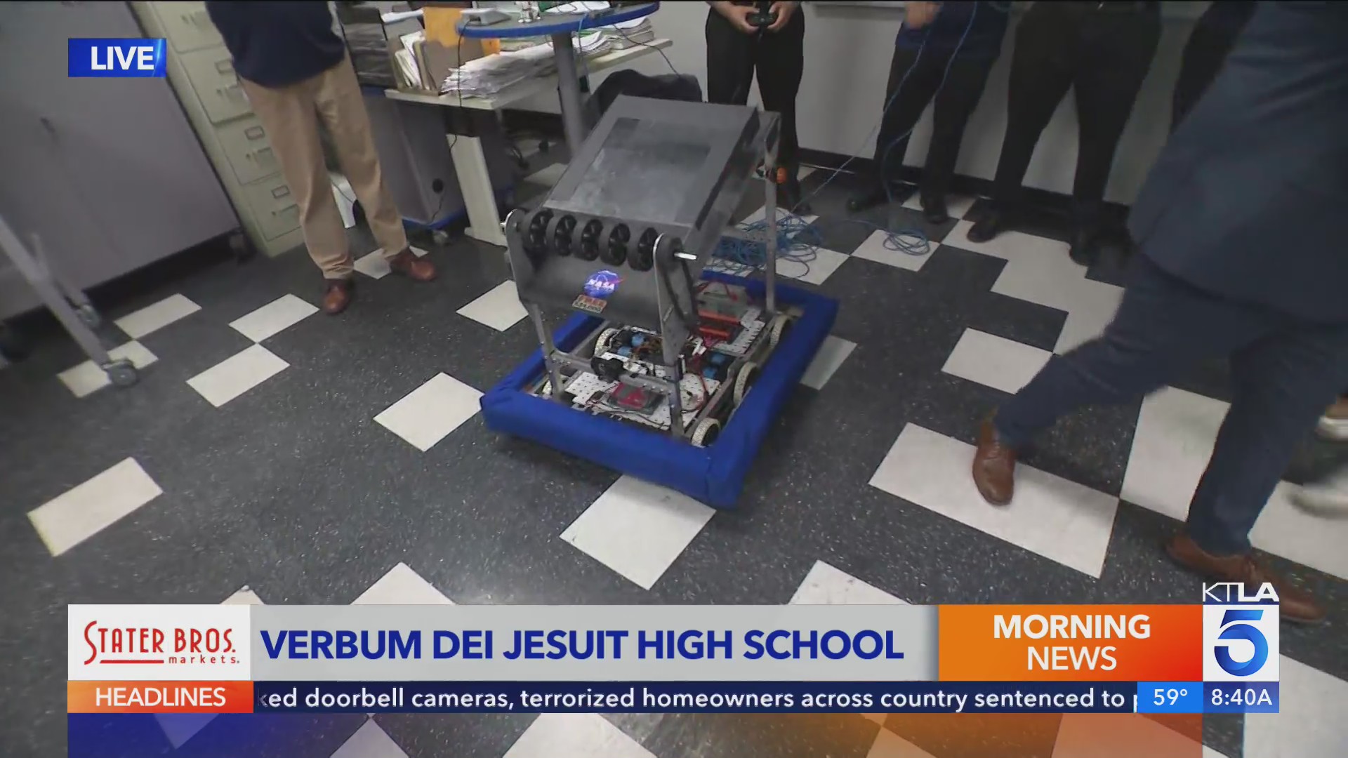 School Spirit Spotlight: Verbum Dei Jesuit High School – KTLA