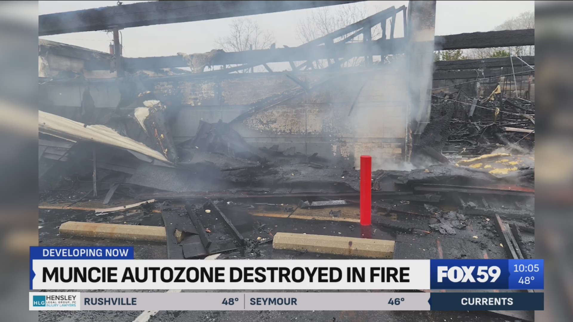 Muncie AutoZone destroyed in fire – Fox 59