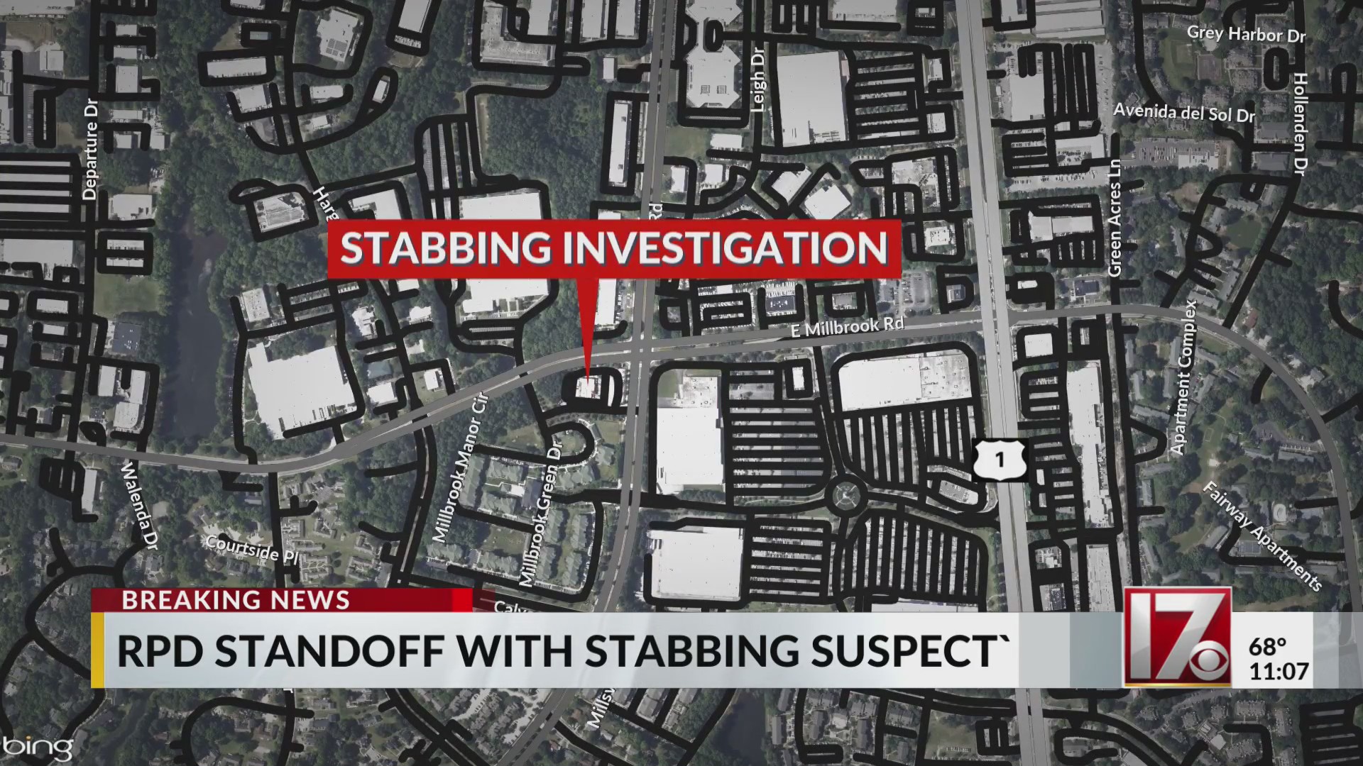 Raleigh police in standoff with stabbing suspect – CBS17.com