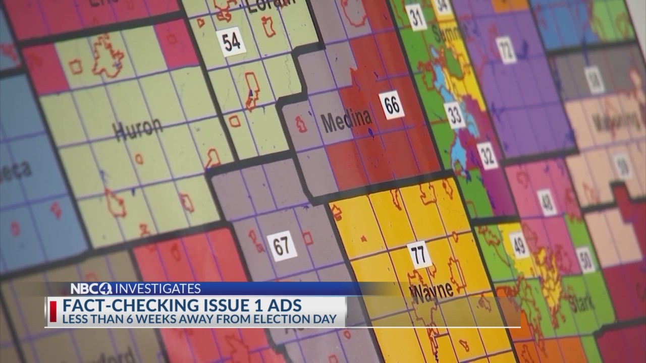 Fact checking both sides of Issue 1 redistricting initiative – NBC4 WCMH-TV