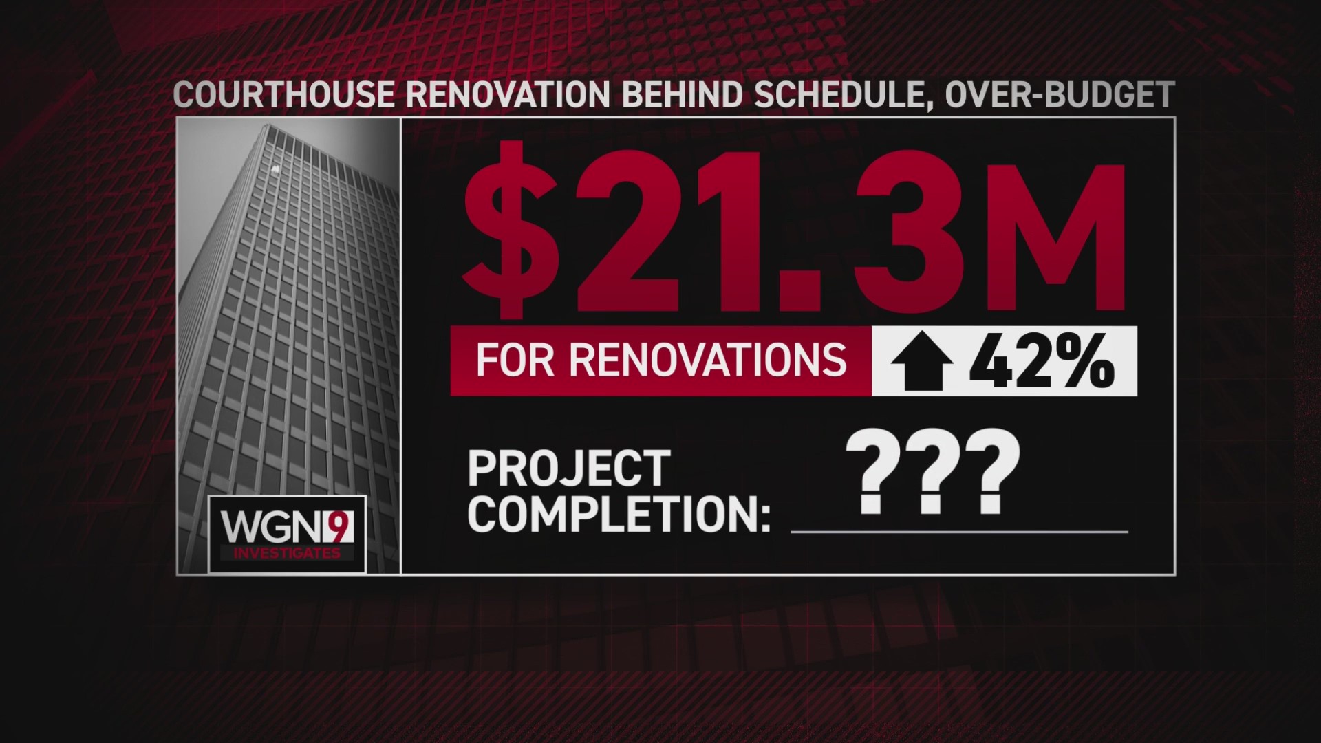 Federal remodel flop: Sewage leak latest problem in late, over-budget ...