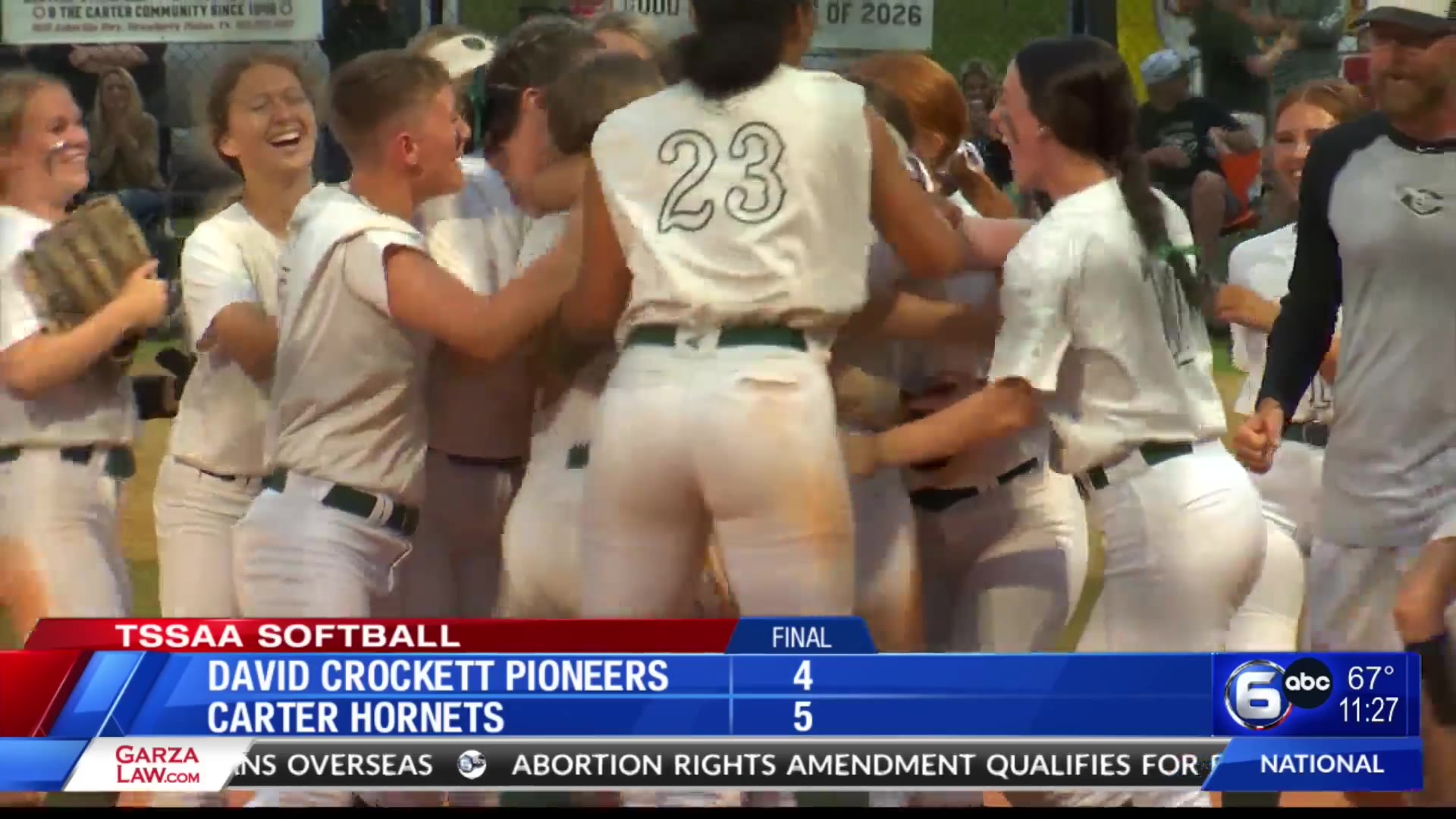Carter softball clinches spot at state for the first time in program ...
