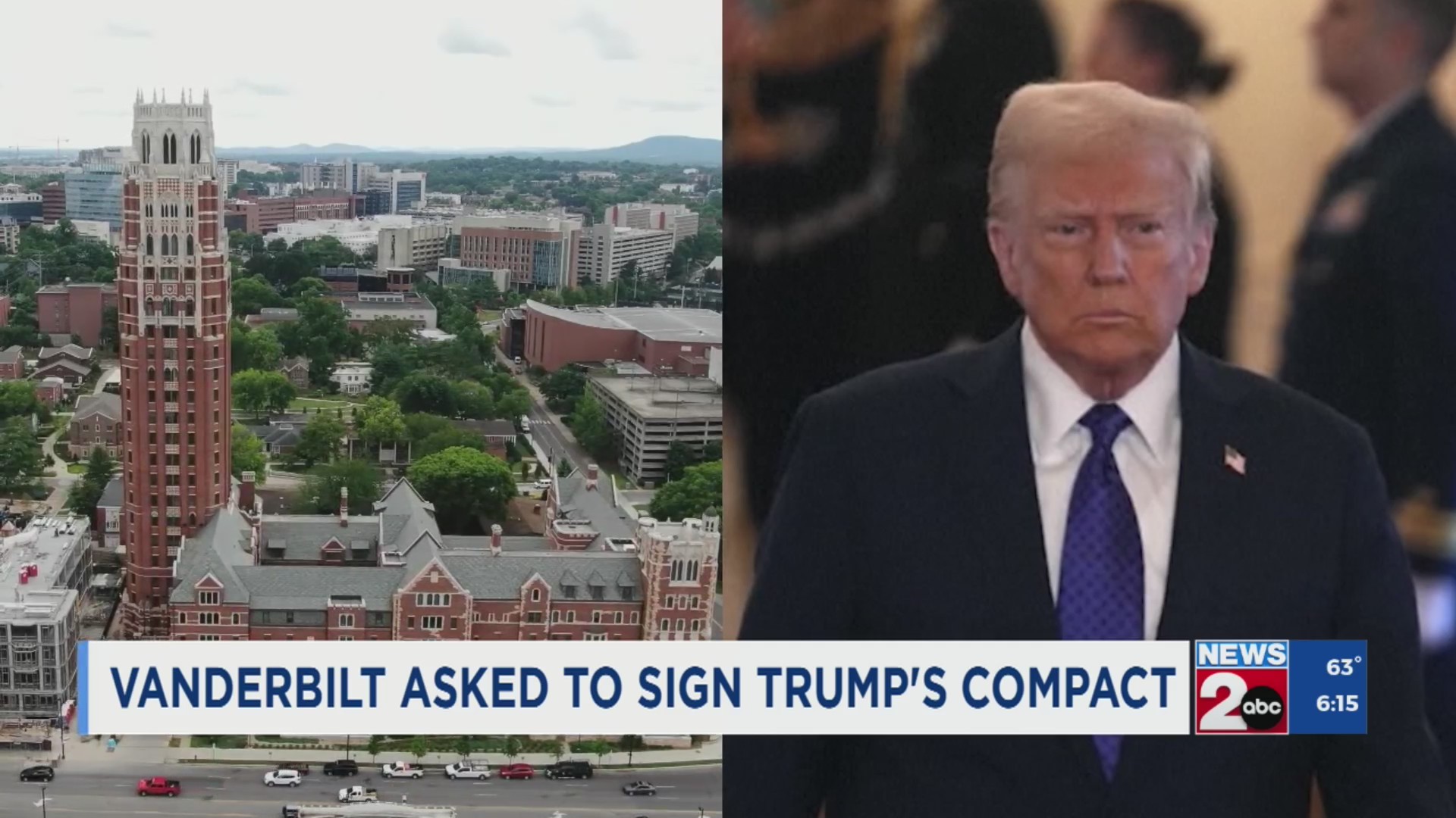 Vanderbilt University asked to sign federal contract – WKRN News 2