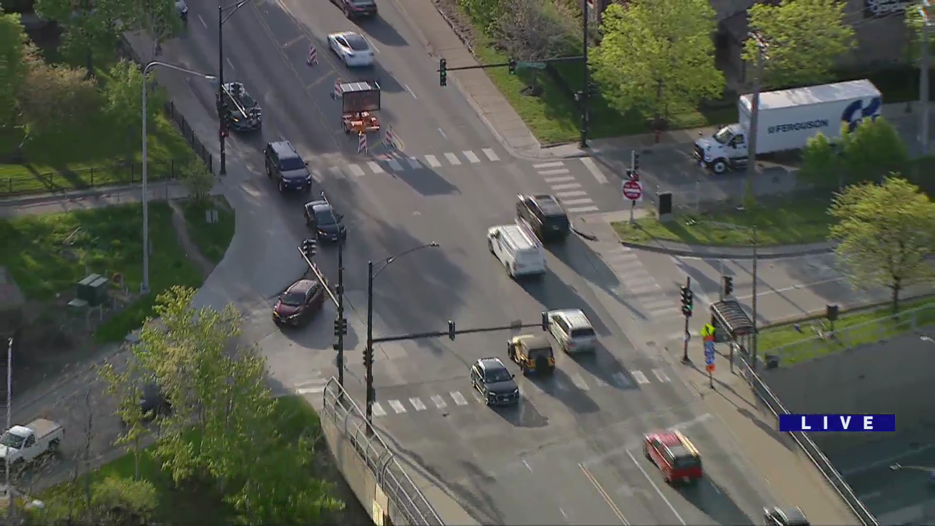 Addison Street over Kennedy Expressway to have lane reduction starting today – WGN-TV