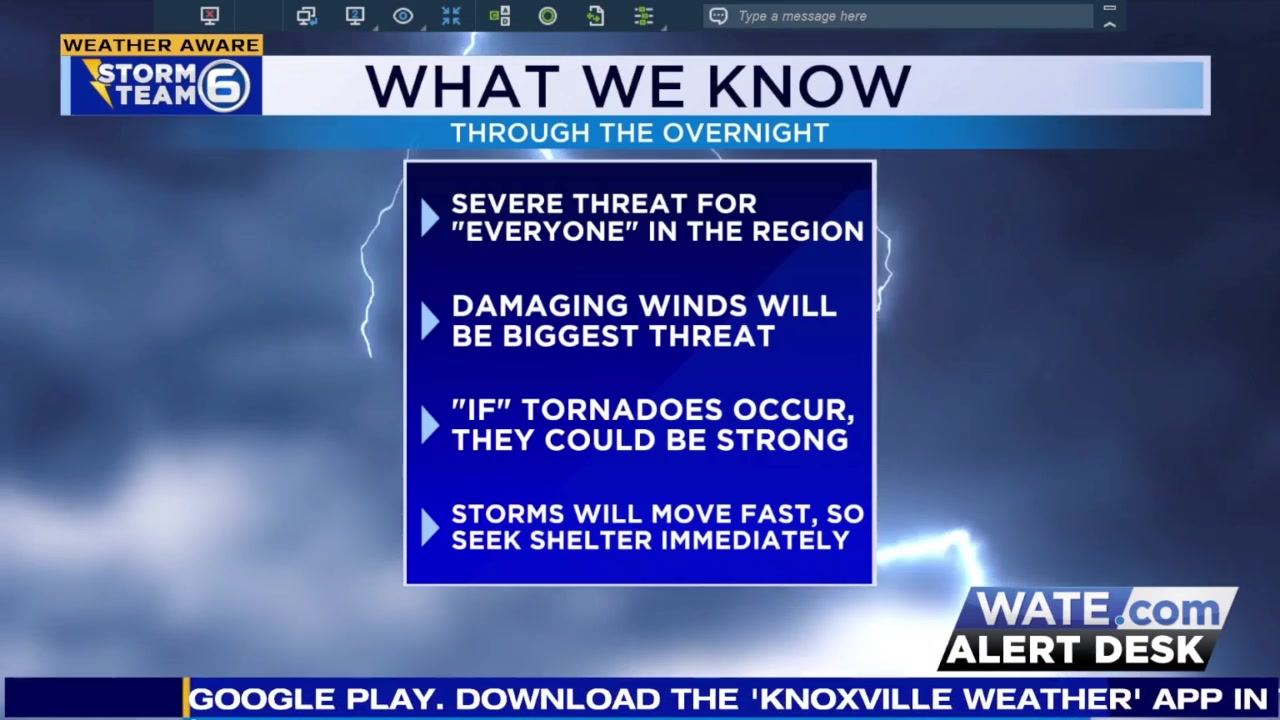 Weather Update with Storm Team 6 Meteorologist Ken Weathers – WATE 6 On ...