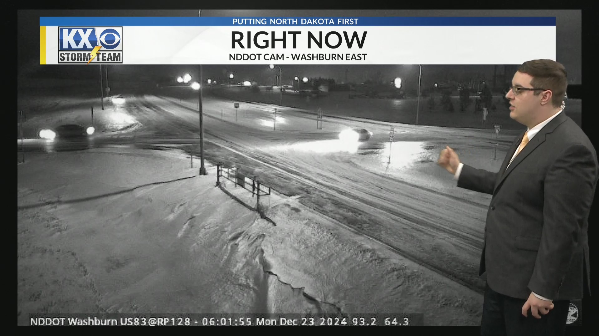Icy roads and fog look to create hazardous road conditions as we start ...