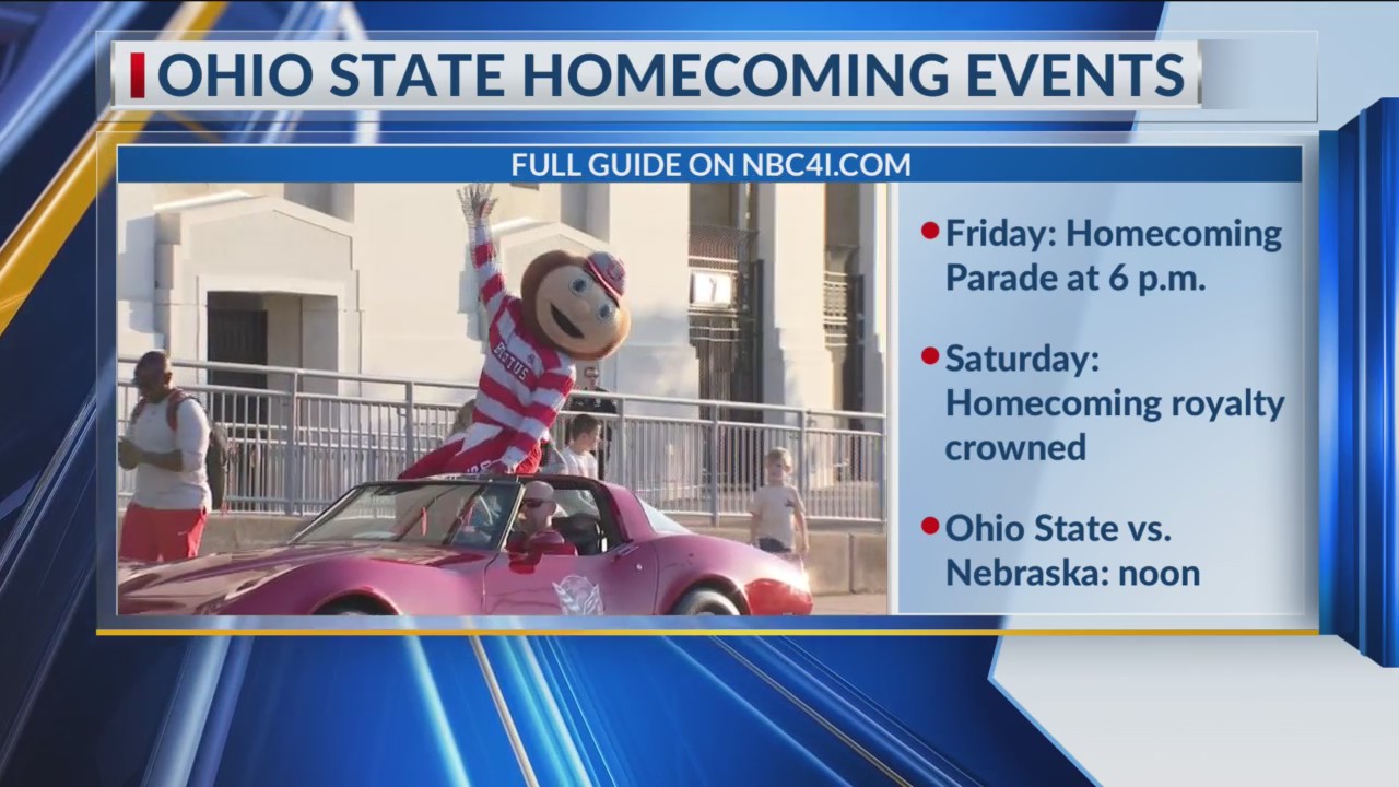Your guide to Ohio State’s homecoming weekend – NBC4 WCMH-TV