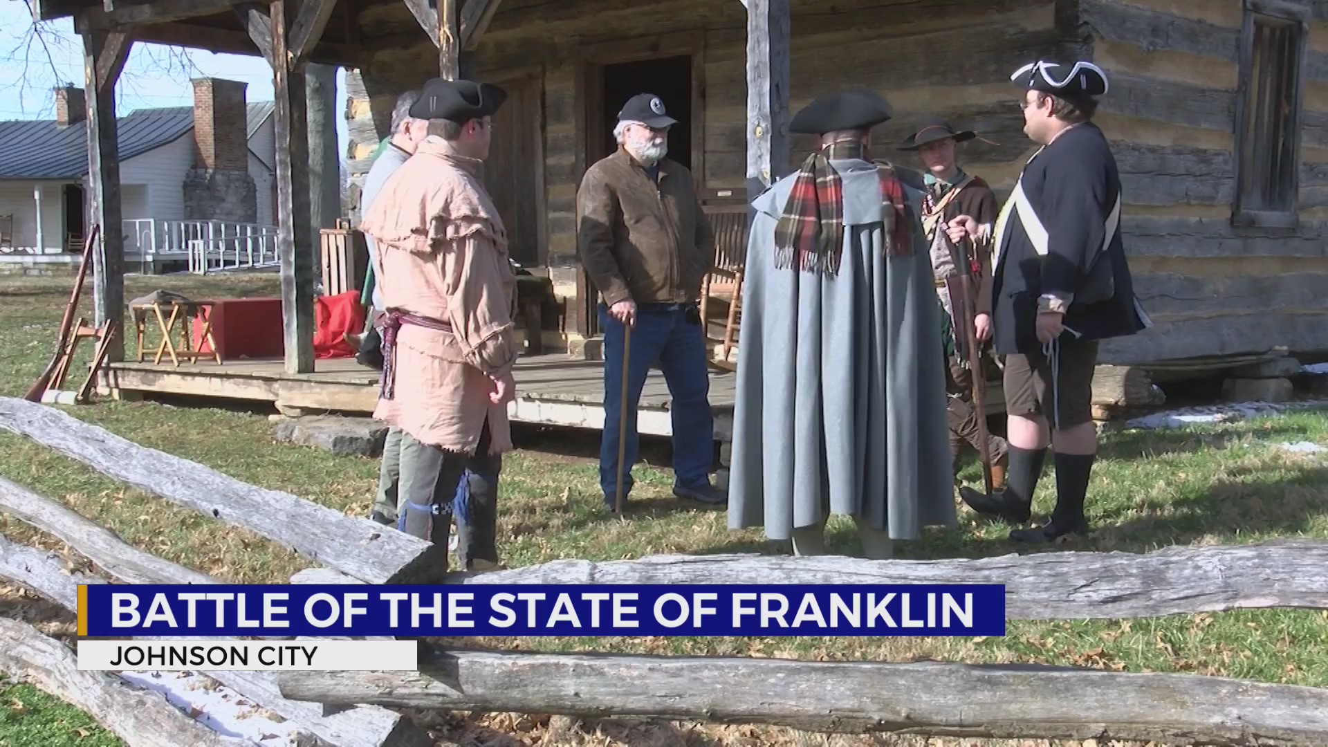 Weapon demos and reenactments at ‘State of Franklin Battle’ – WJHL ...