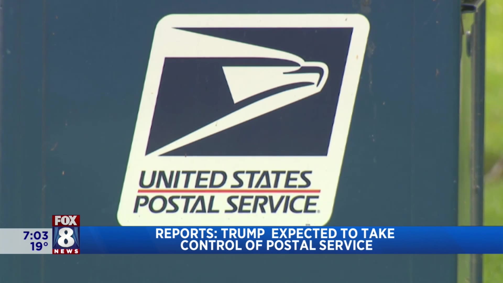 Trump expected to take control of US Postal Service: Report – Fox 8 ...