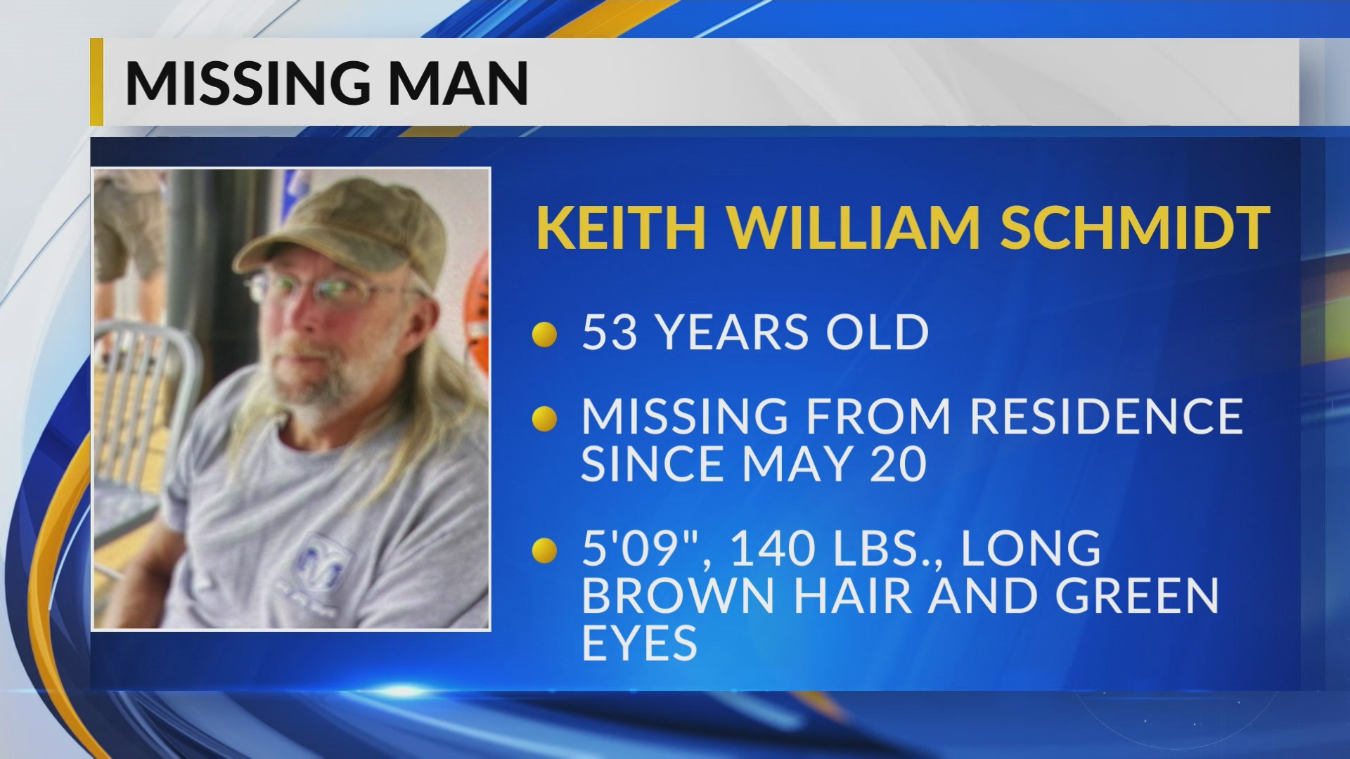 Missing in Dickinson: Keith William Schmidt – KX NEWS