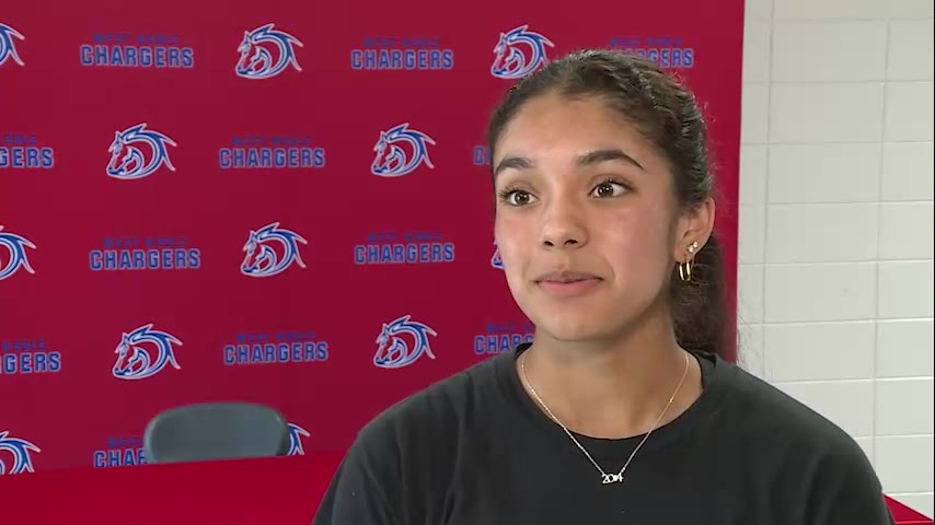 Julia Vargas full interview on signing with Taylor University softball ...