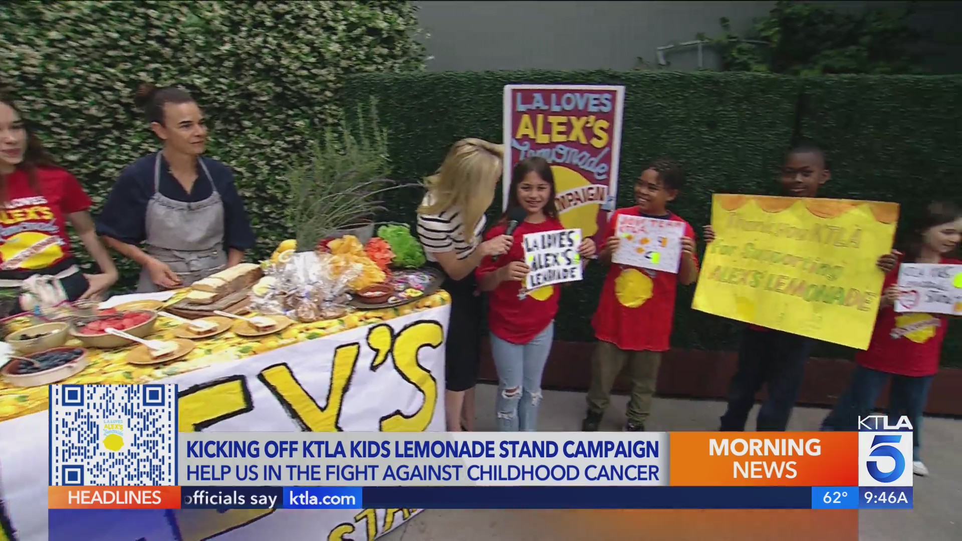 Kicking off KTLA Kids Lemonade Stand campaign – KTLA