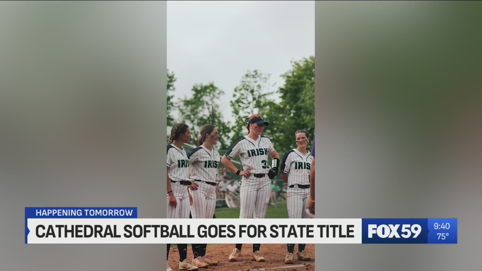 Cathedral High School softball goes for state title – Fox 59