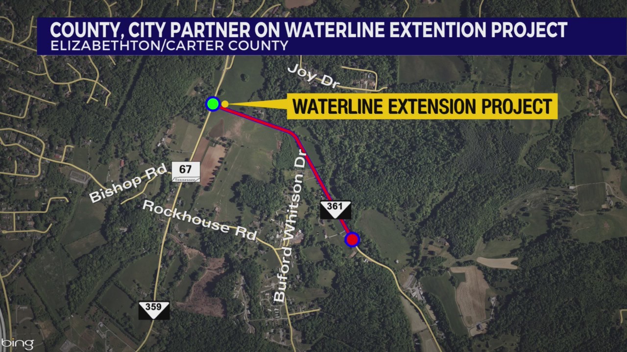 Waterline extension project to provide water access to 20 Carter Co ...