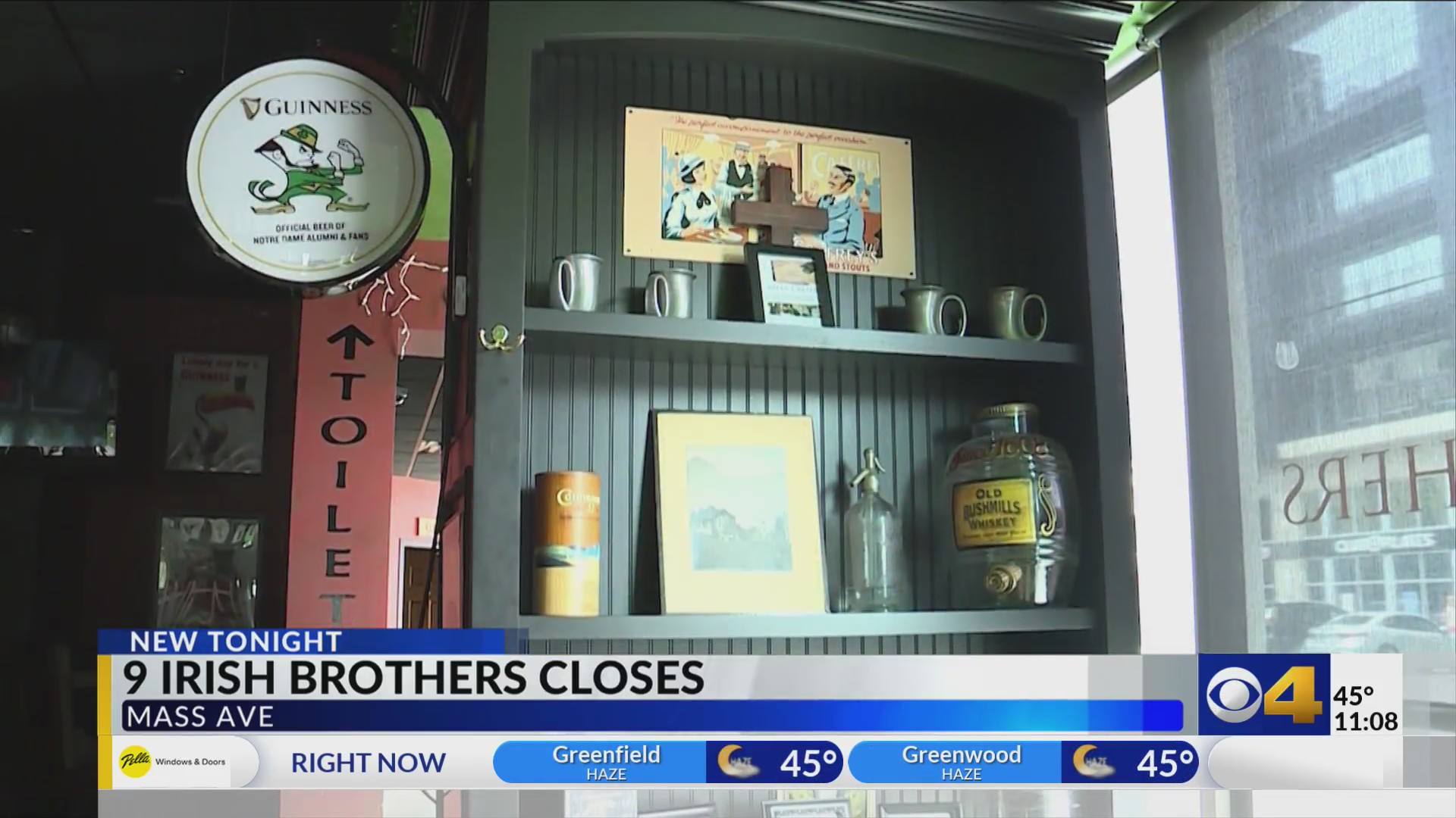 Nine Irish Brothers on Mass Ave. closes – Fox 59