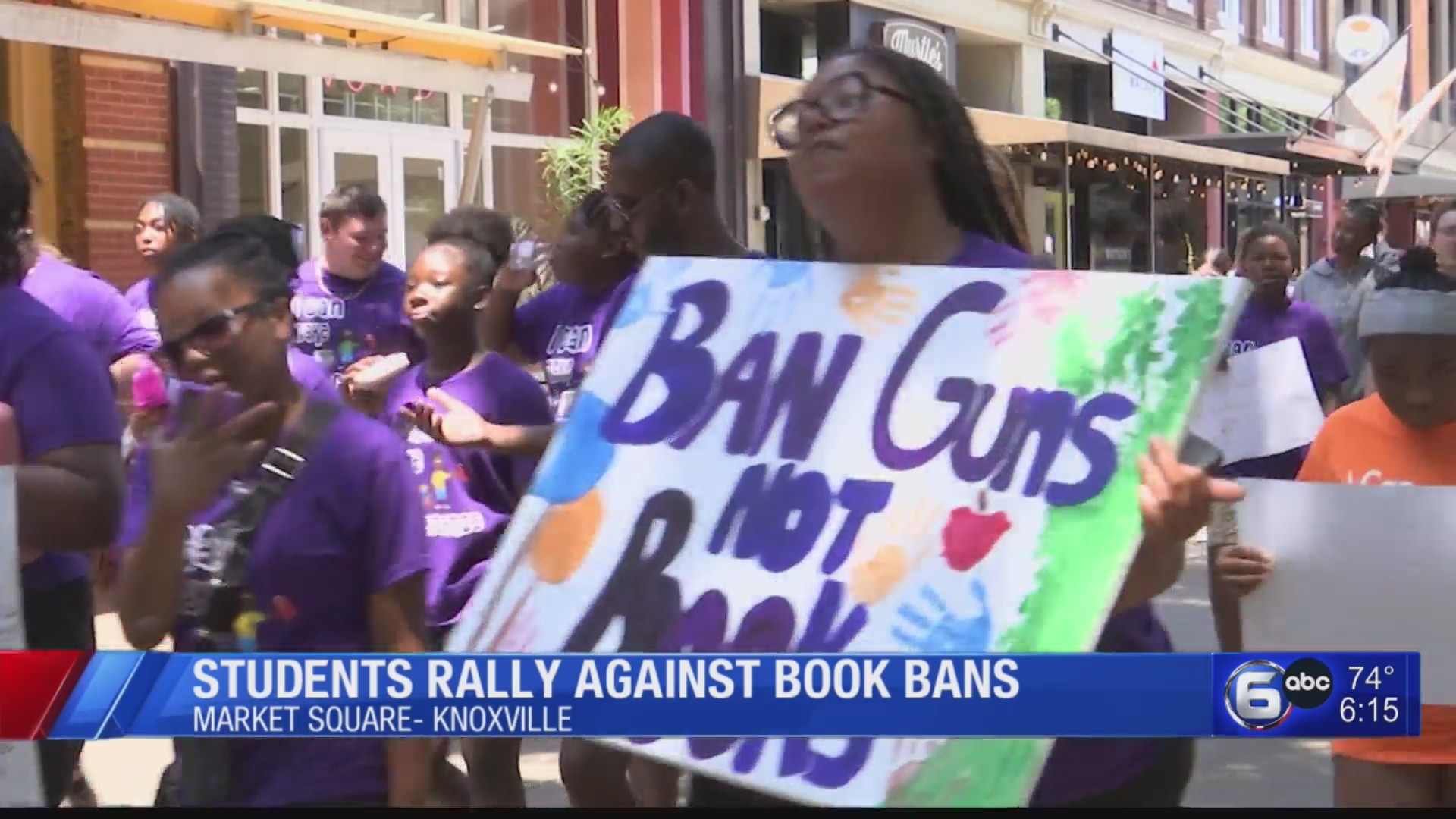 East TN students hold rally against book bans – WATE 6 On Your Side