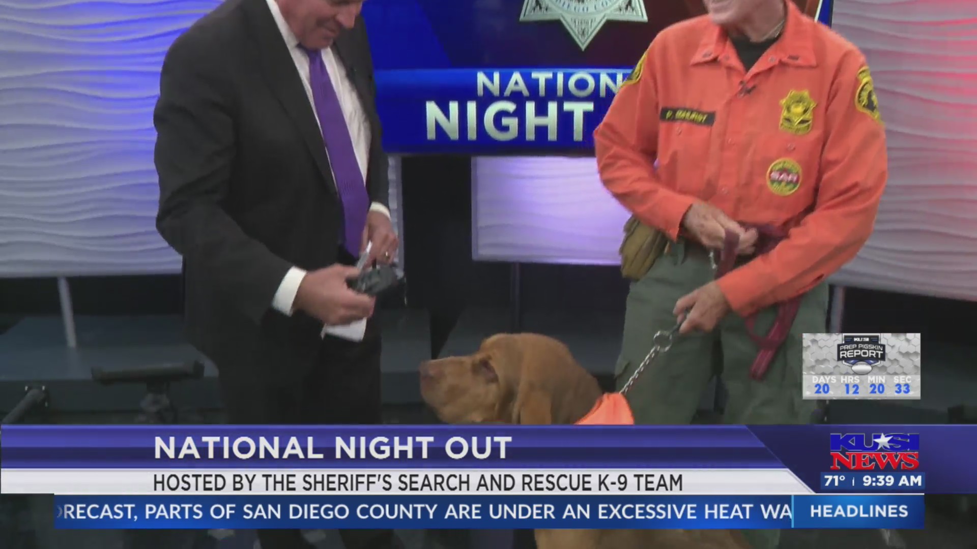 Member of Sheriff’s Search and Rescue team, Sheriff K-9 invite ...