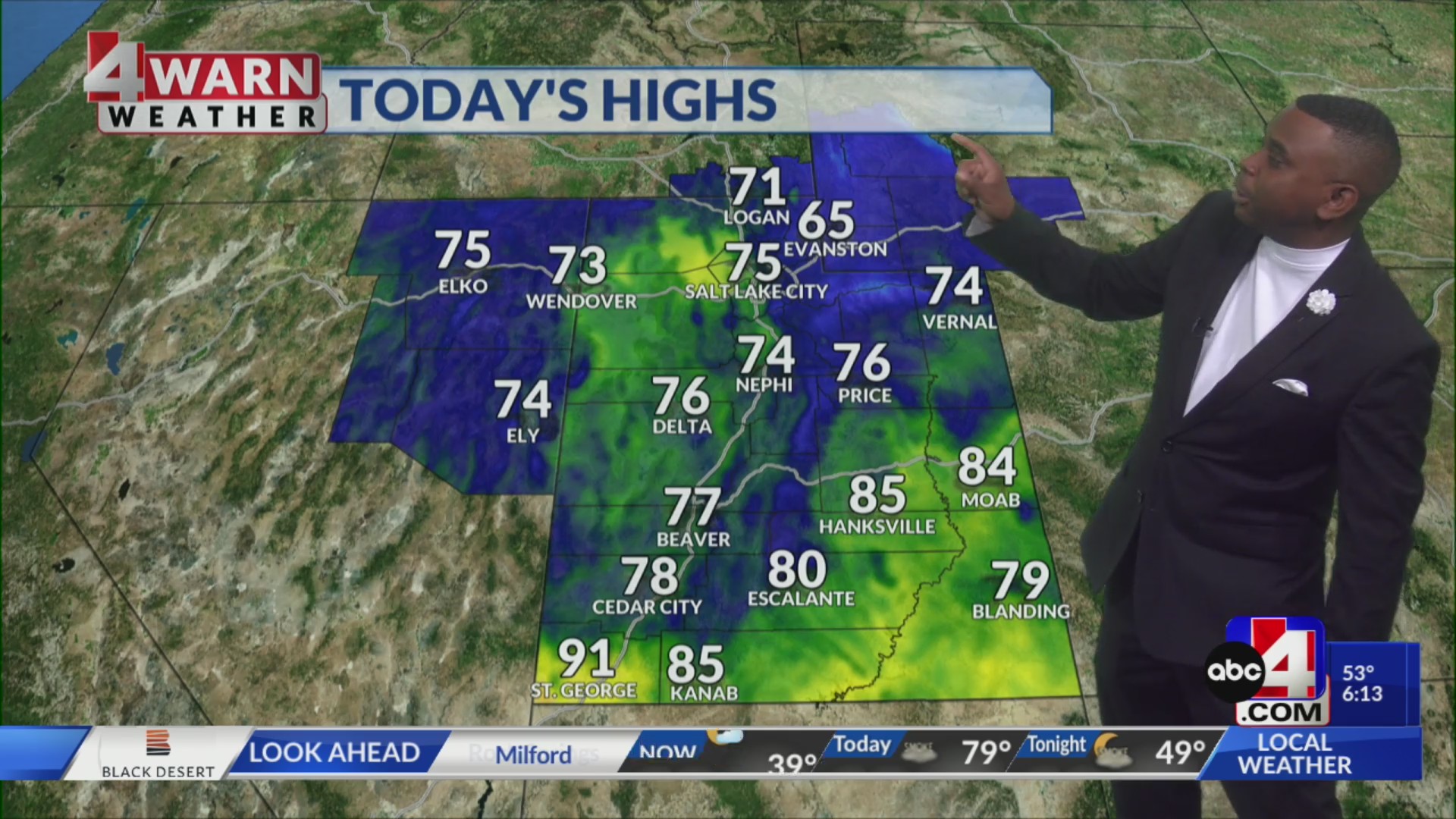 Fall feelings with below average Friday temperatures – ABC4 Utah