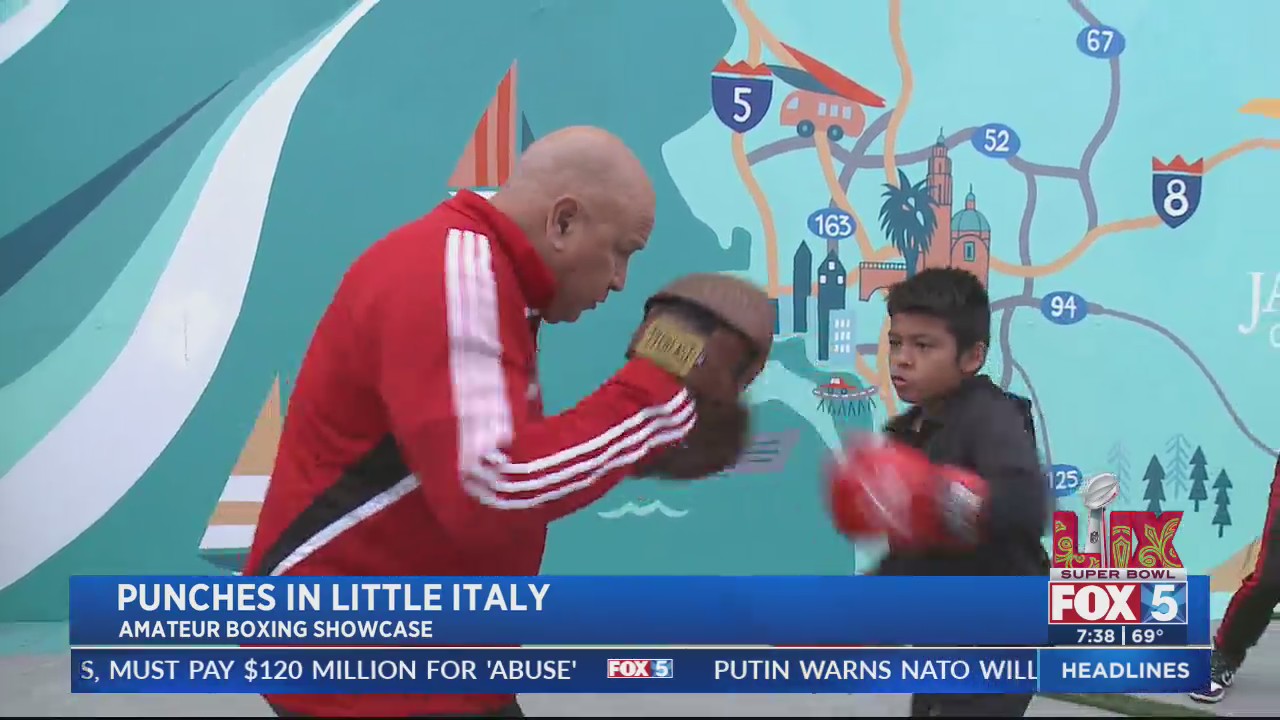 Amature Boxing Showcase in Little Italy – FOX 5 San Diego & KUSI News