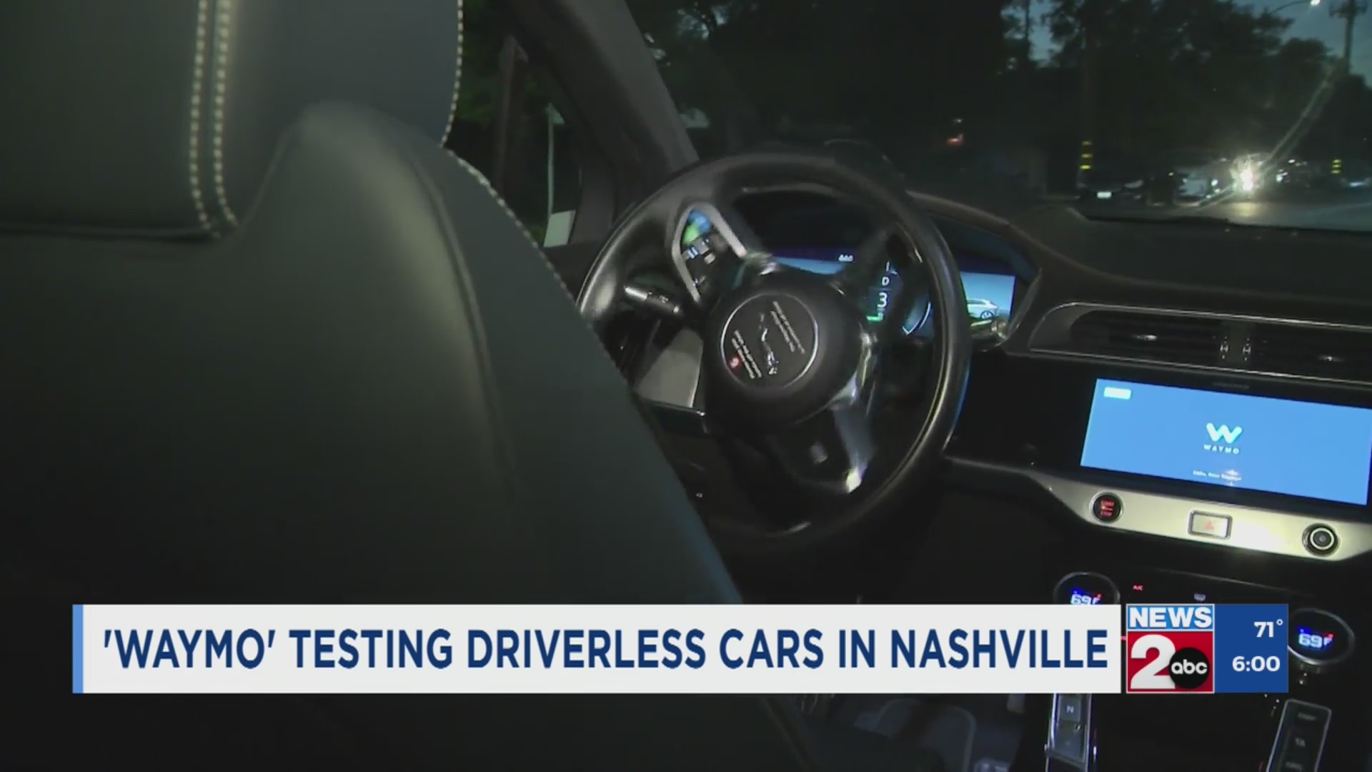Waymo testing driverless cars in Nashville, TN – WKRN News 2