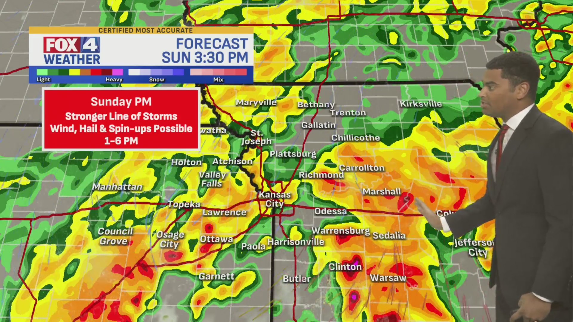 Saturday morning forecast – FOX 4 Kansas City WDAF-TV | News, Weather ...