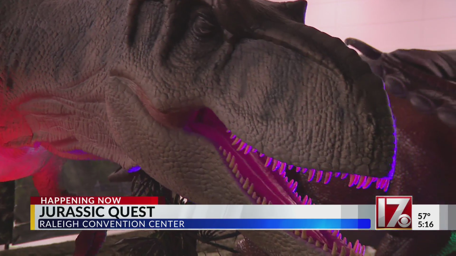 Jurassic Quest returns to Raleigh – CBS17.com