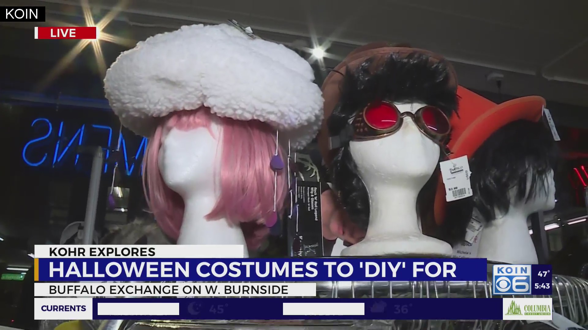 Kohr Explores: Halloween costumes made easy with Buffalo Exchange ...