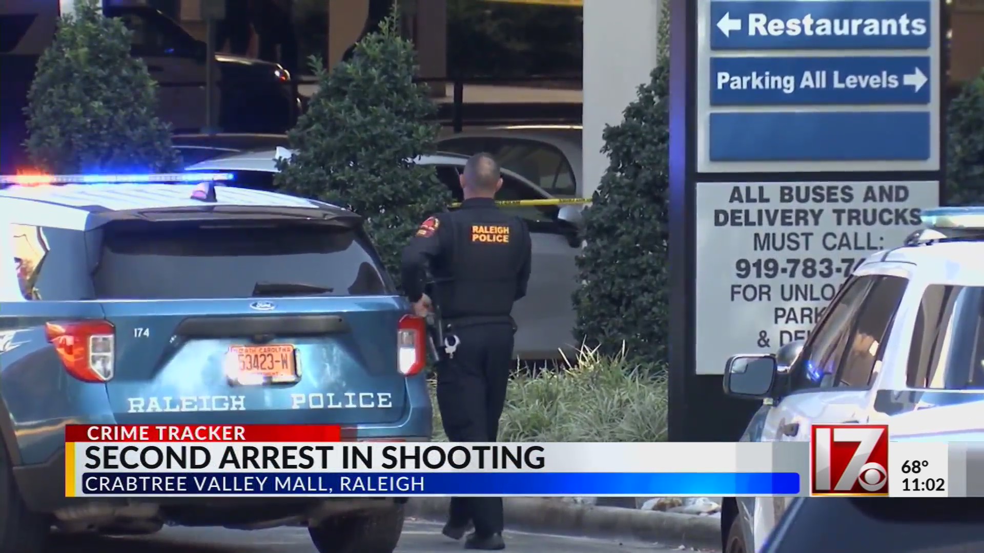 Raleigh police make 2nd arrest in Crabtree Valley Mall shooting – CBS17.com