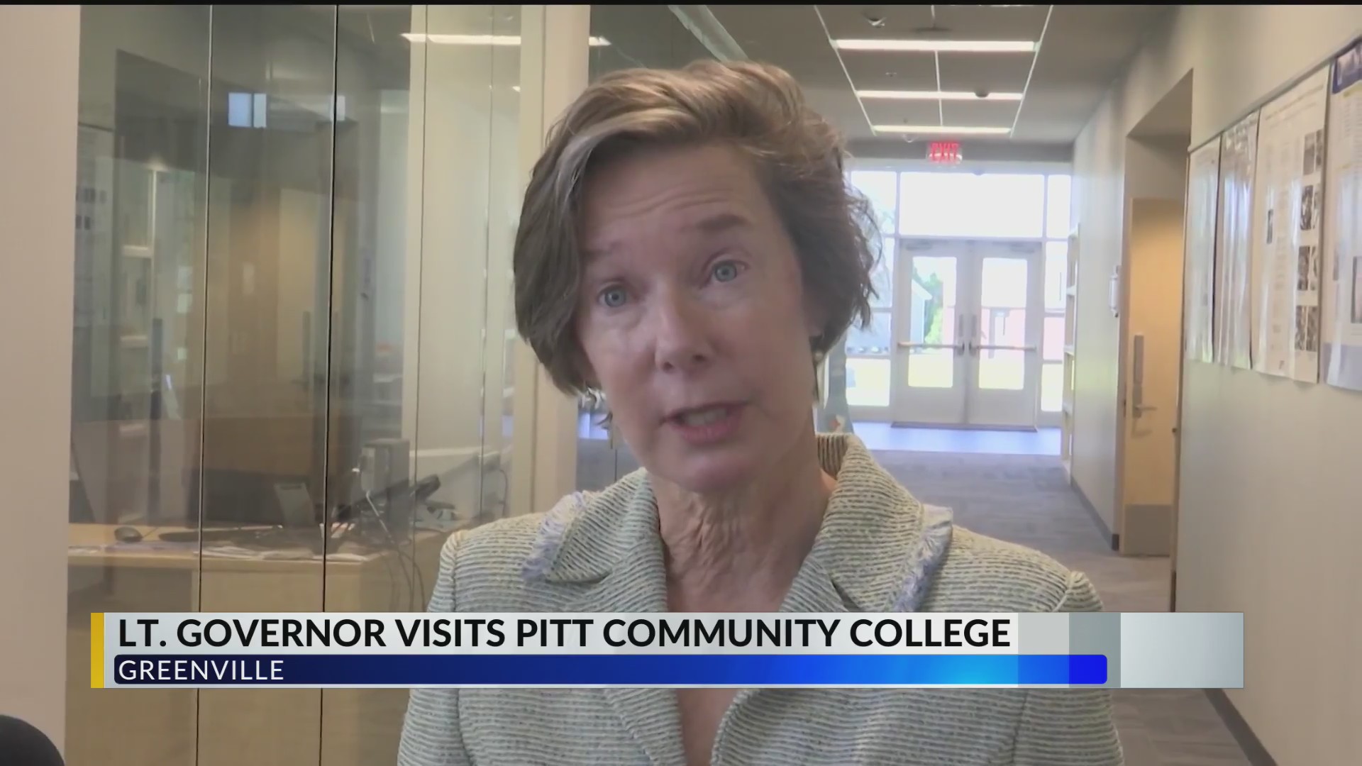 Lieutenant Governor Rachel Hunt visits Pitt Community College – WNCT
