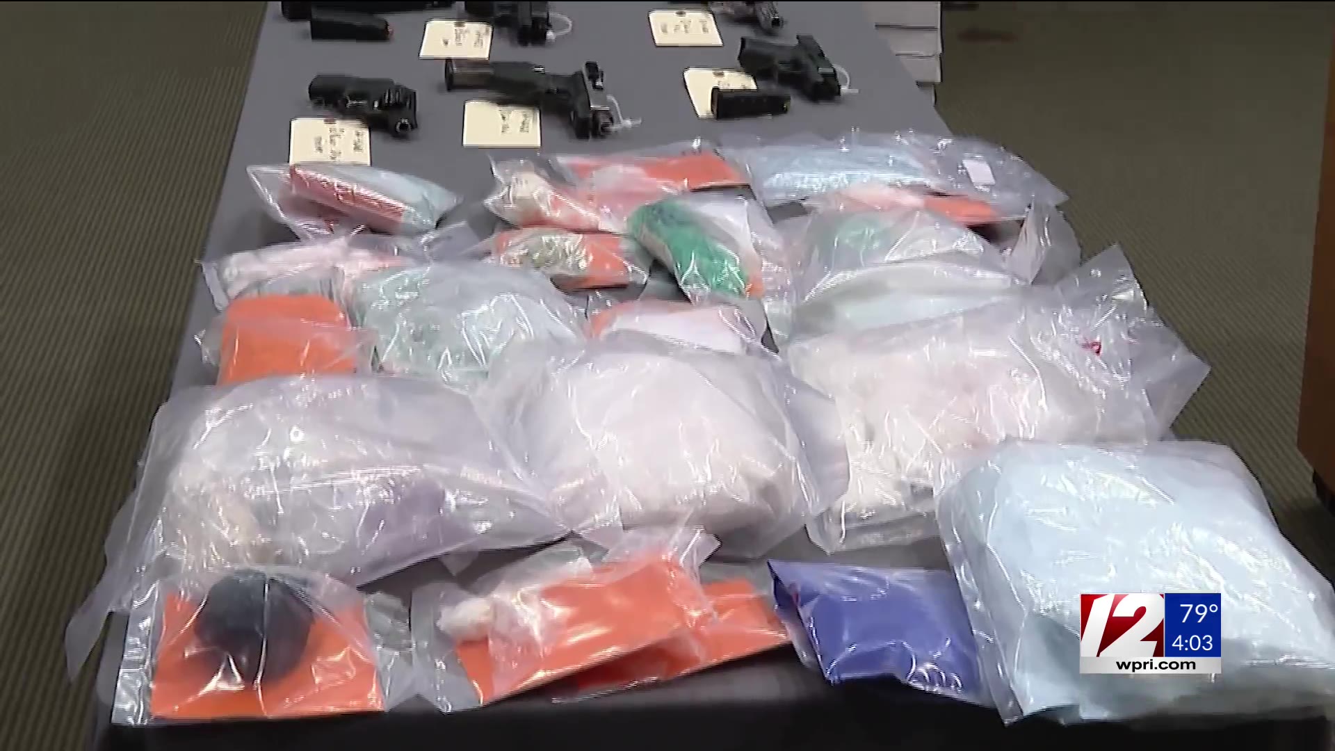 Drugs, guns seized in 3 separate Providence police cases – WPRI.com