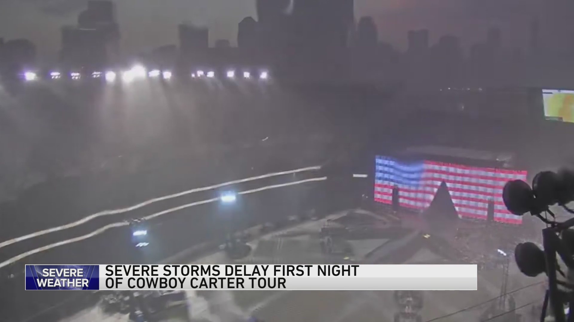 Thursday’s storms delay night 1 of Beyoncé’s “Cowboy Carter” tour at ...