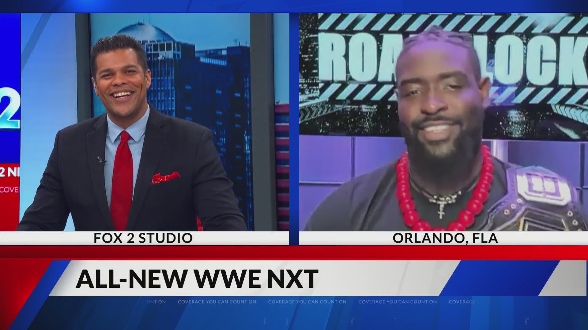WWE NXT Champion Oba Femi joined the show – FOX 2