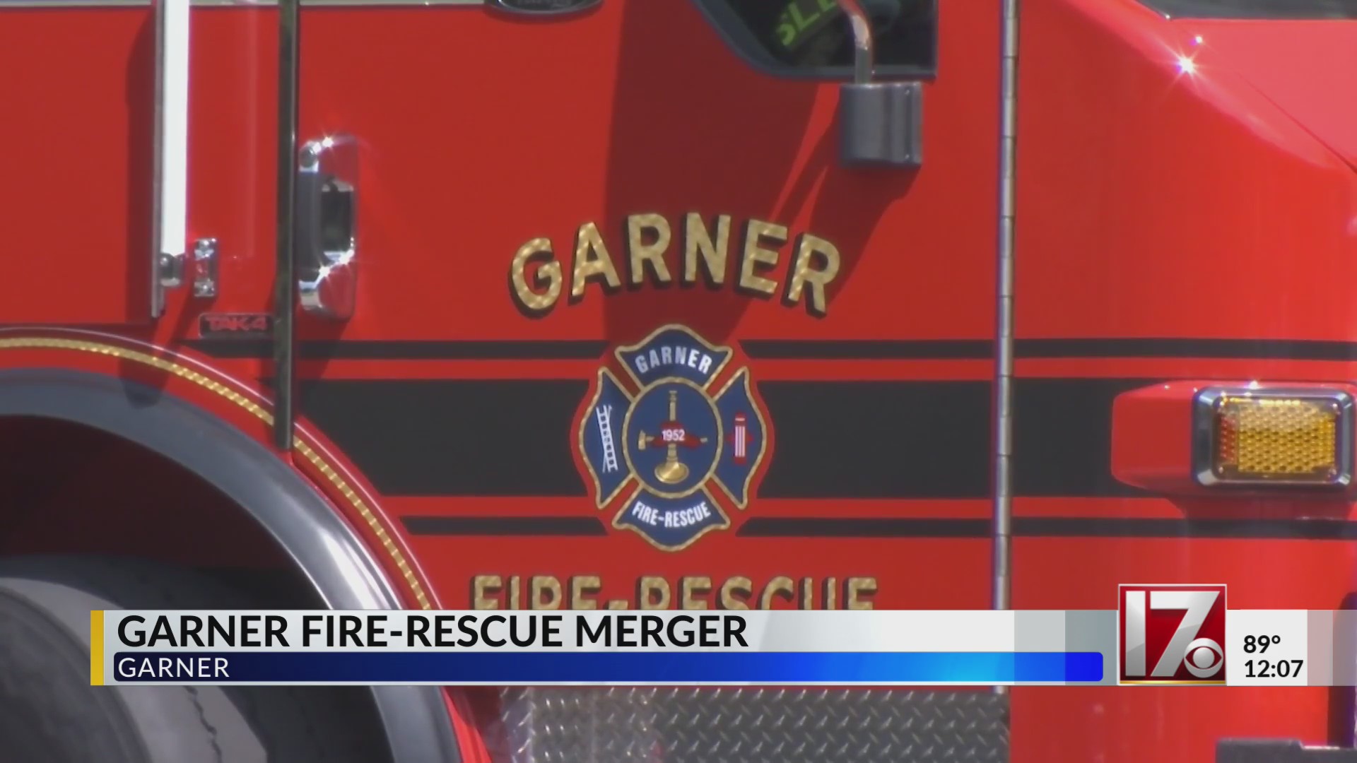 Garner fire-rescue merger – CBS17.com