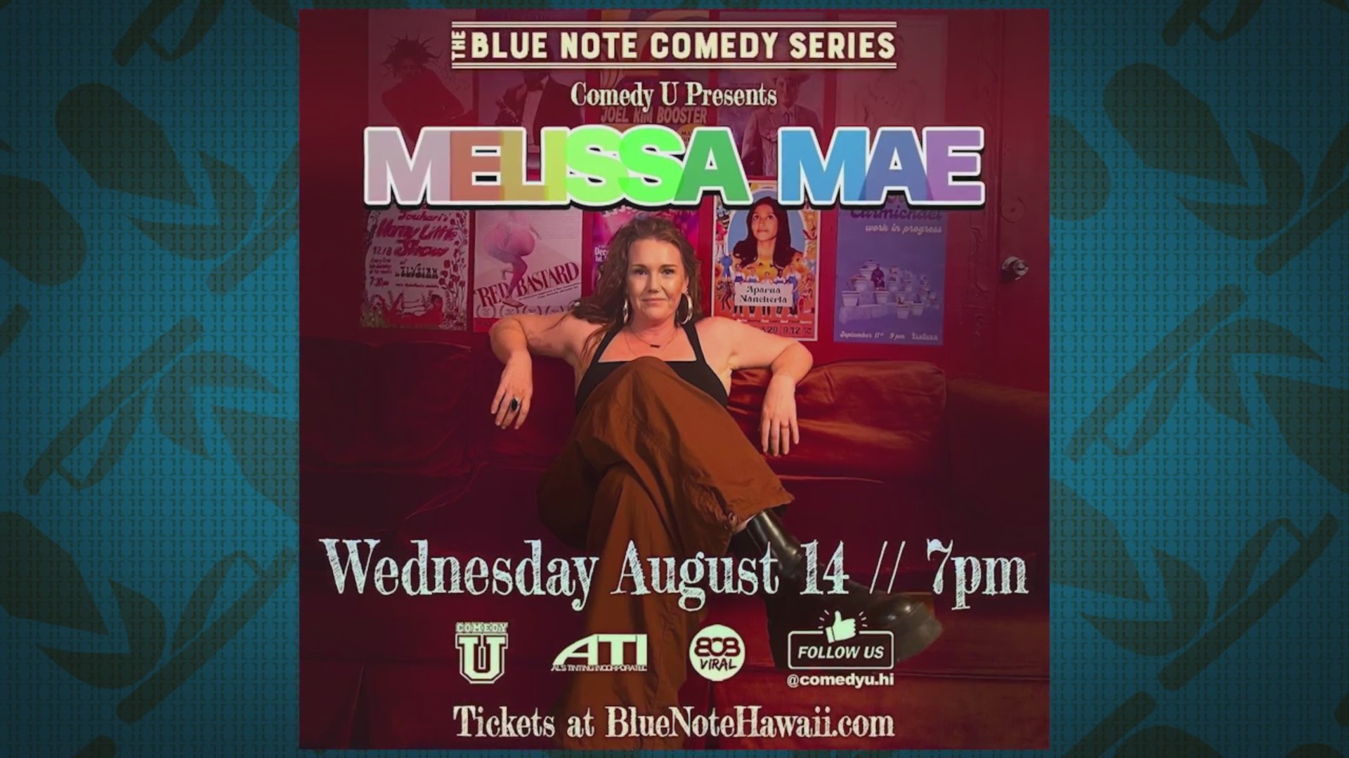 Local Comedian Melissa Mae to Headline at Blue Note Hawaii – KHON2
