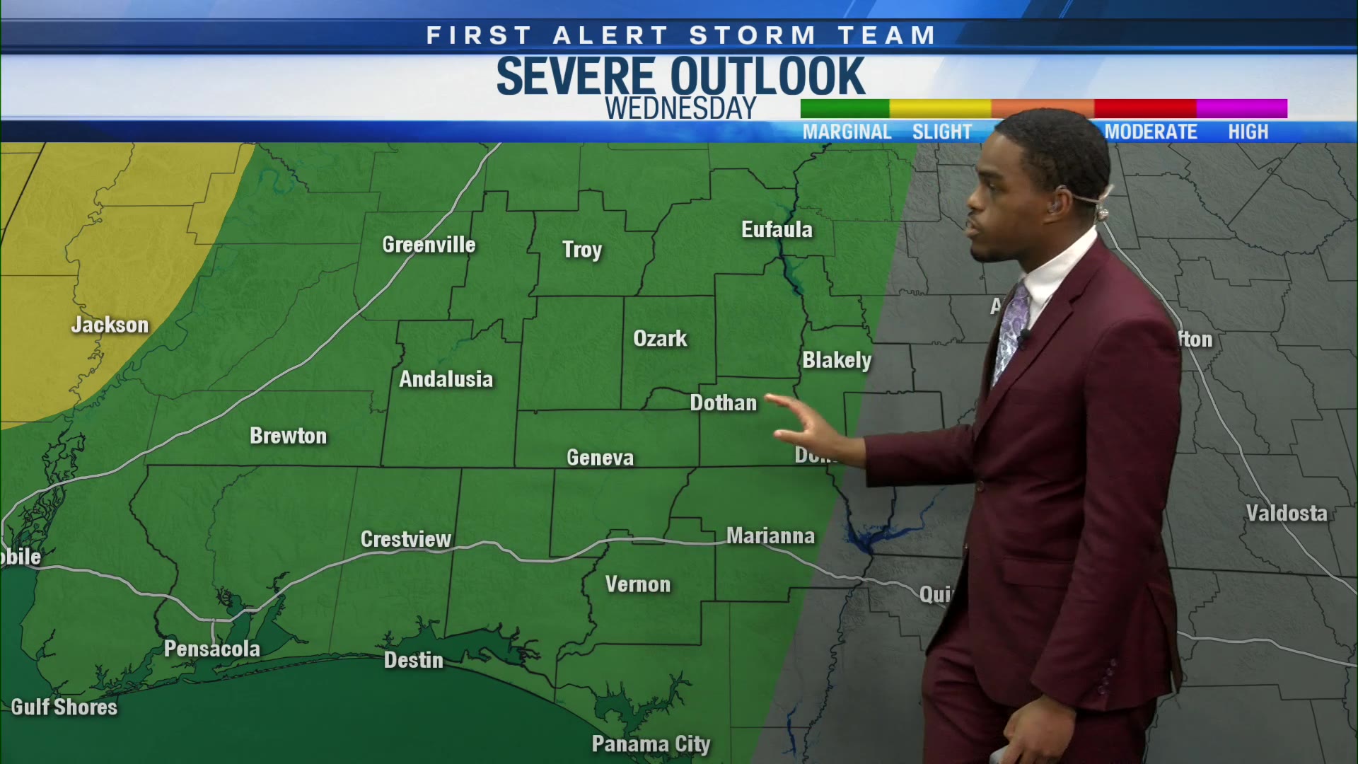 Watching for severe weather later this week – WDHN – wdhn.com
