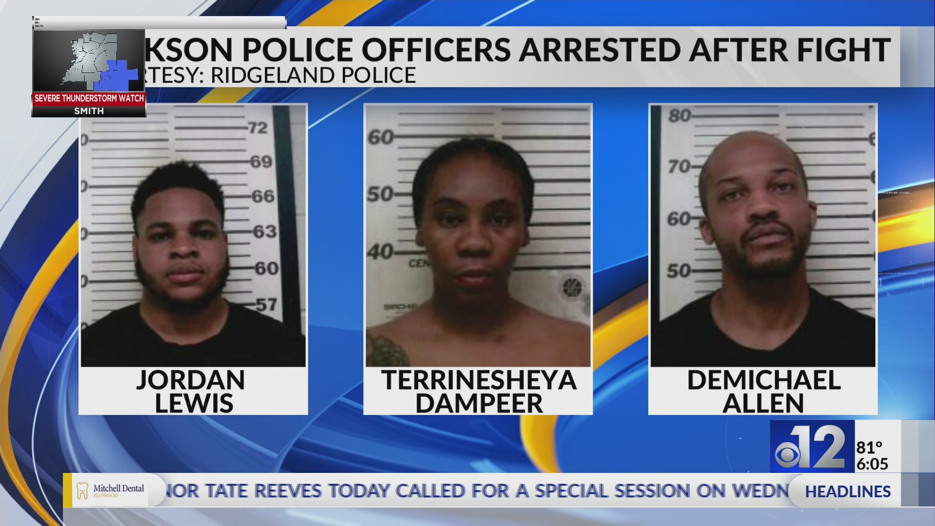 Two Jackson police officers arrested after fight with Ridgeland Walmart ...