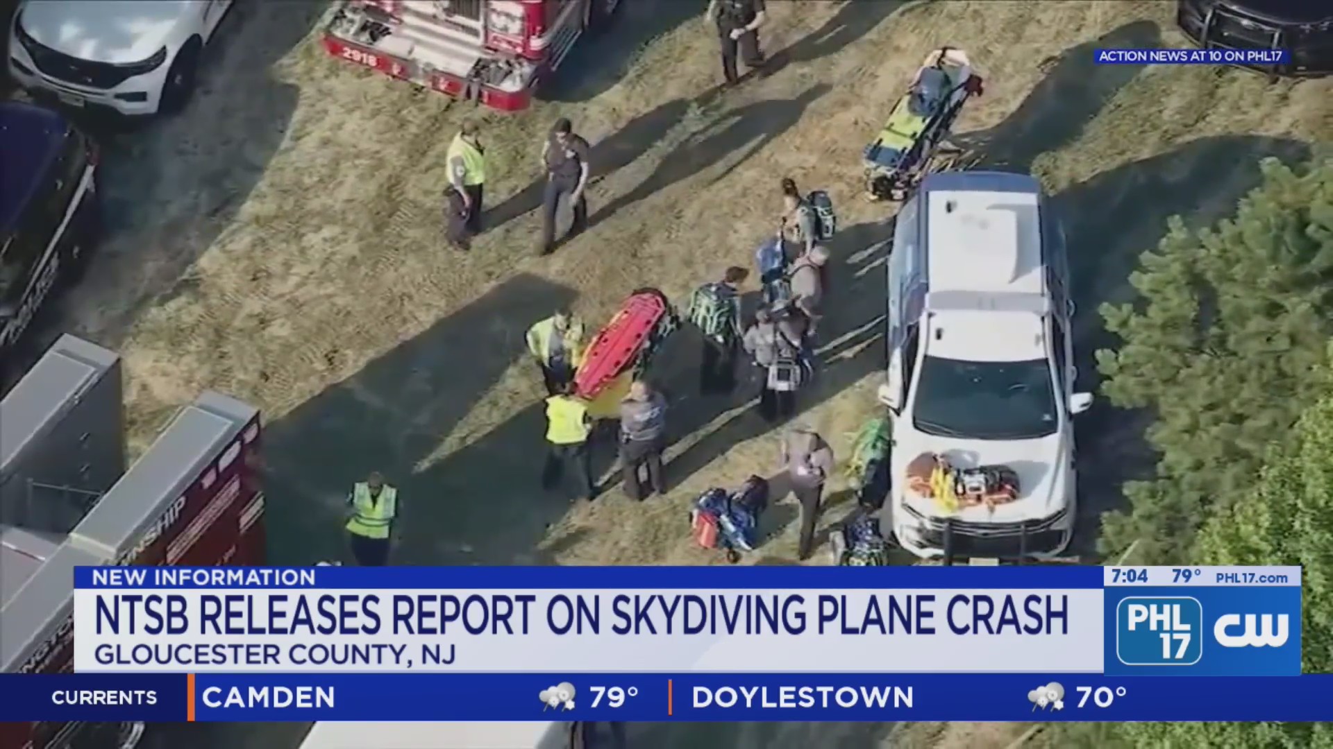 NTSB: Skydiving plane engine failed in NJ crash – PHL17.com