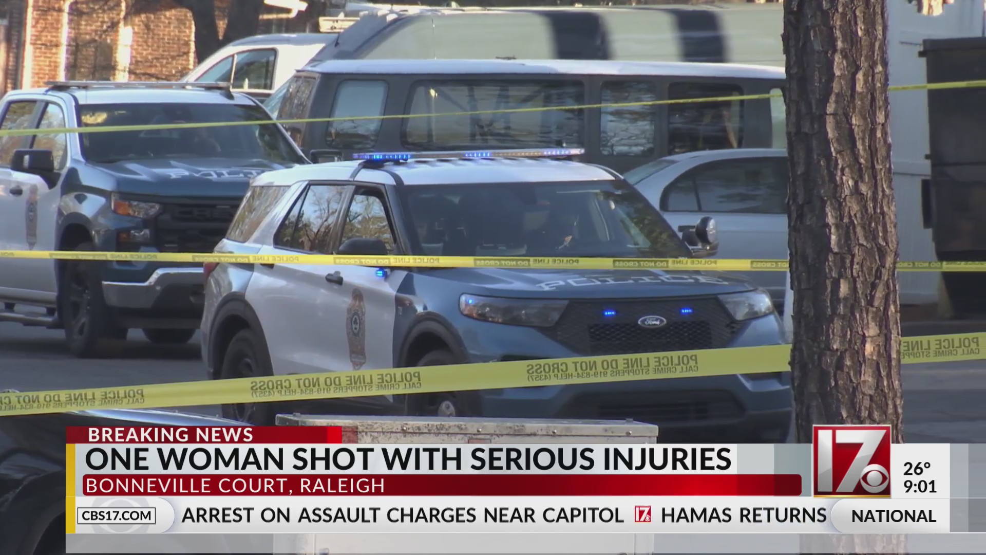 Woman, man injured in 2 separate shootings in Raleigh: PD – CBS17.com