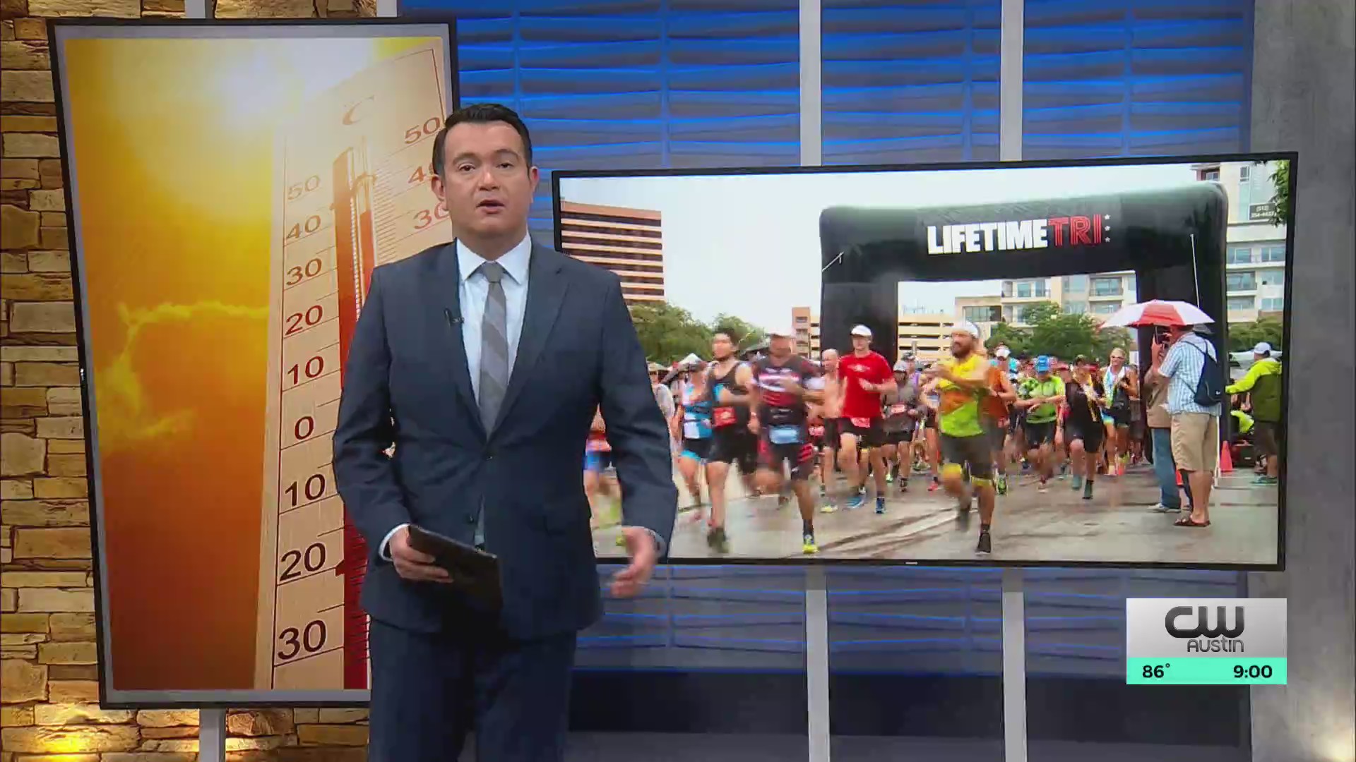 CapTex Tri race organizers prepare for heat, medics on standby – KXAN ...