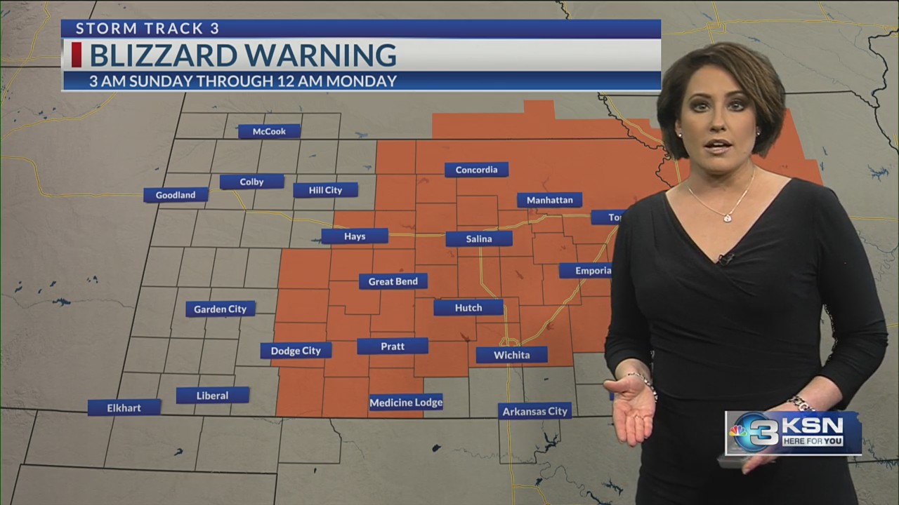 Saturday 10 PM Forecast Update – KSN-TV