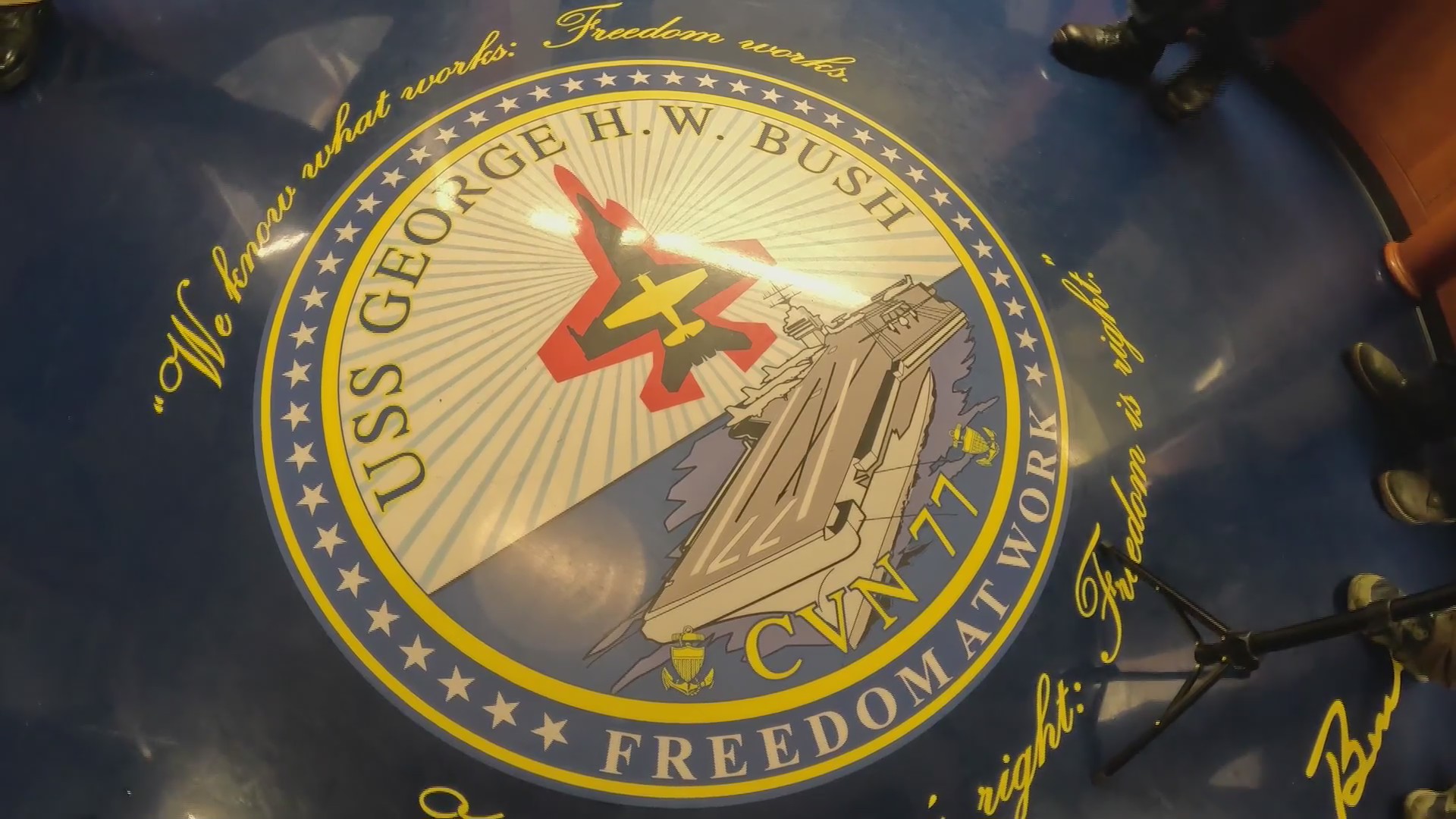 The history behind the USS George H.W. Bush – WAVY.com