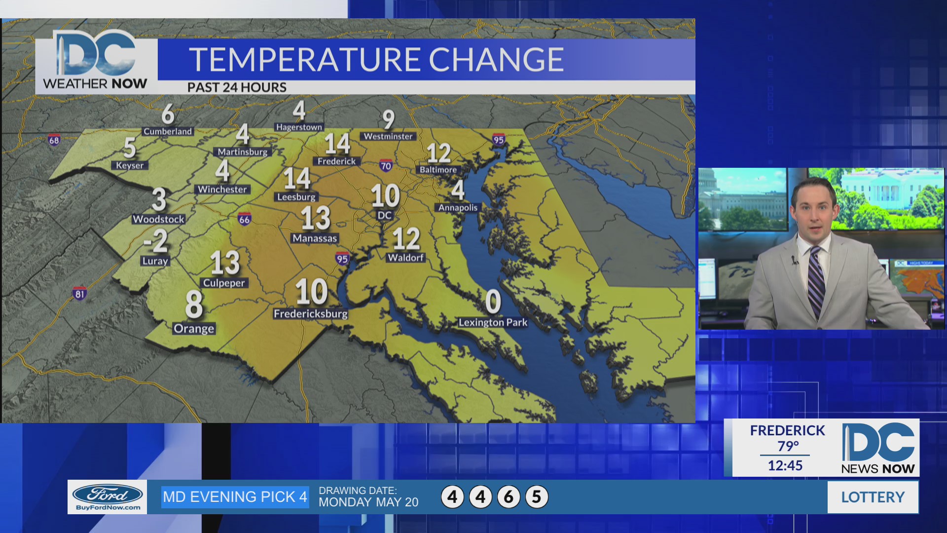 Temperatures and humidity levels continue to climb – DC News Now | DC ...