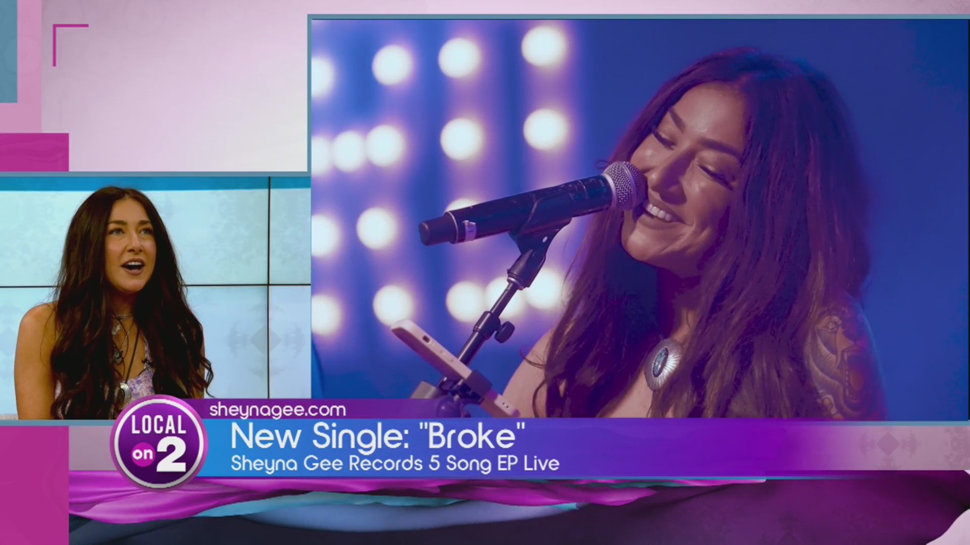 Sheyna Gee’s New Single “Broke” – Out Now! – WKRN News 2