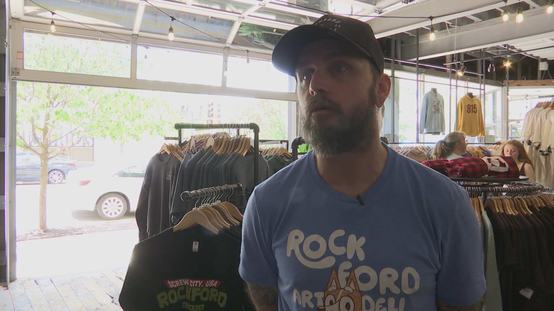 Rockford Art Deli hosts block party for their shop dog’s birthday ...
